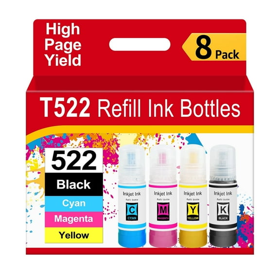 CISinks Premium DTF Ink Bottle Refill Set 1000ML- Direct to Film Heat ...