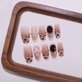 Autumn and winter series pure hand-worn armor, sunset leopard print ...