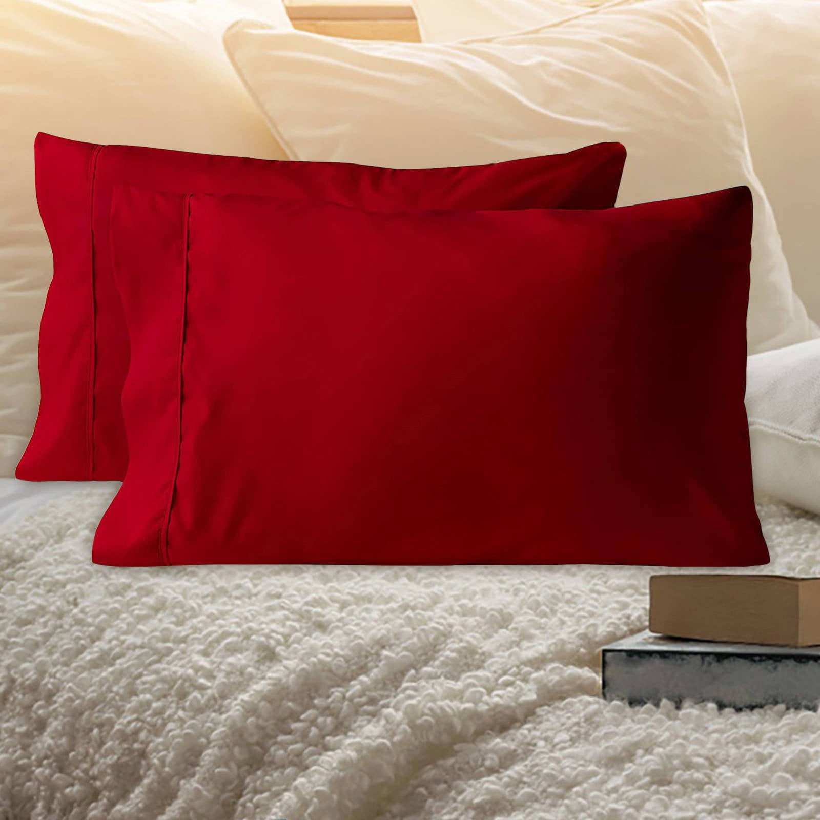 Pillow Case Clearance Set Of 2 Ultra Soft Pillowcases With Envelope ...