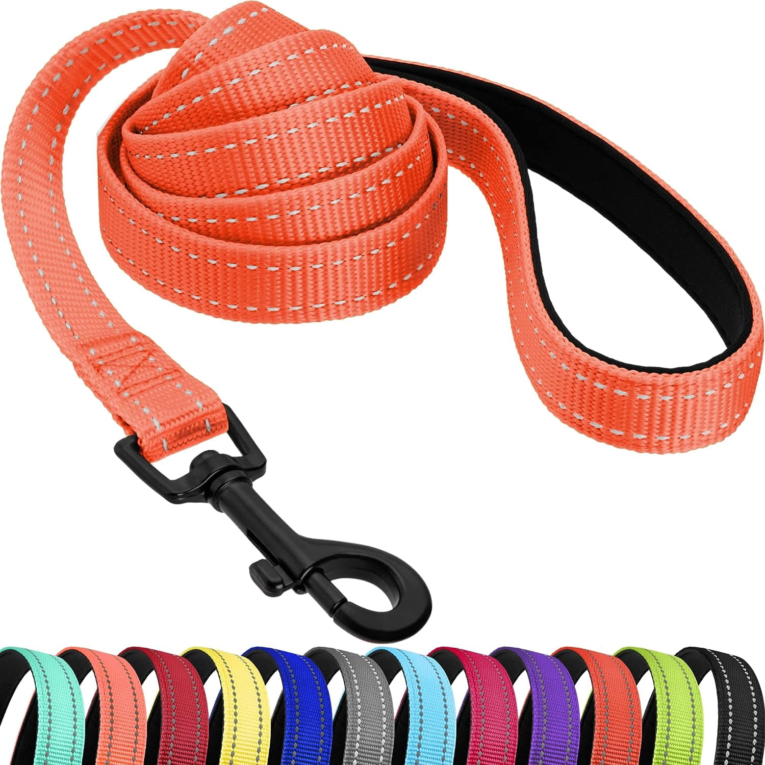 shiyou-Nylon Dog Leash 5ft for Daily Outdoor Walking Running Training ...