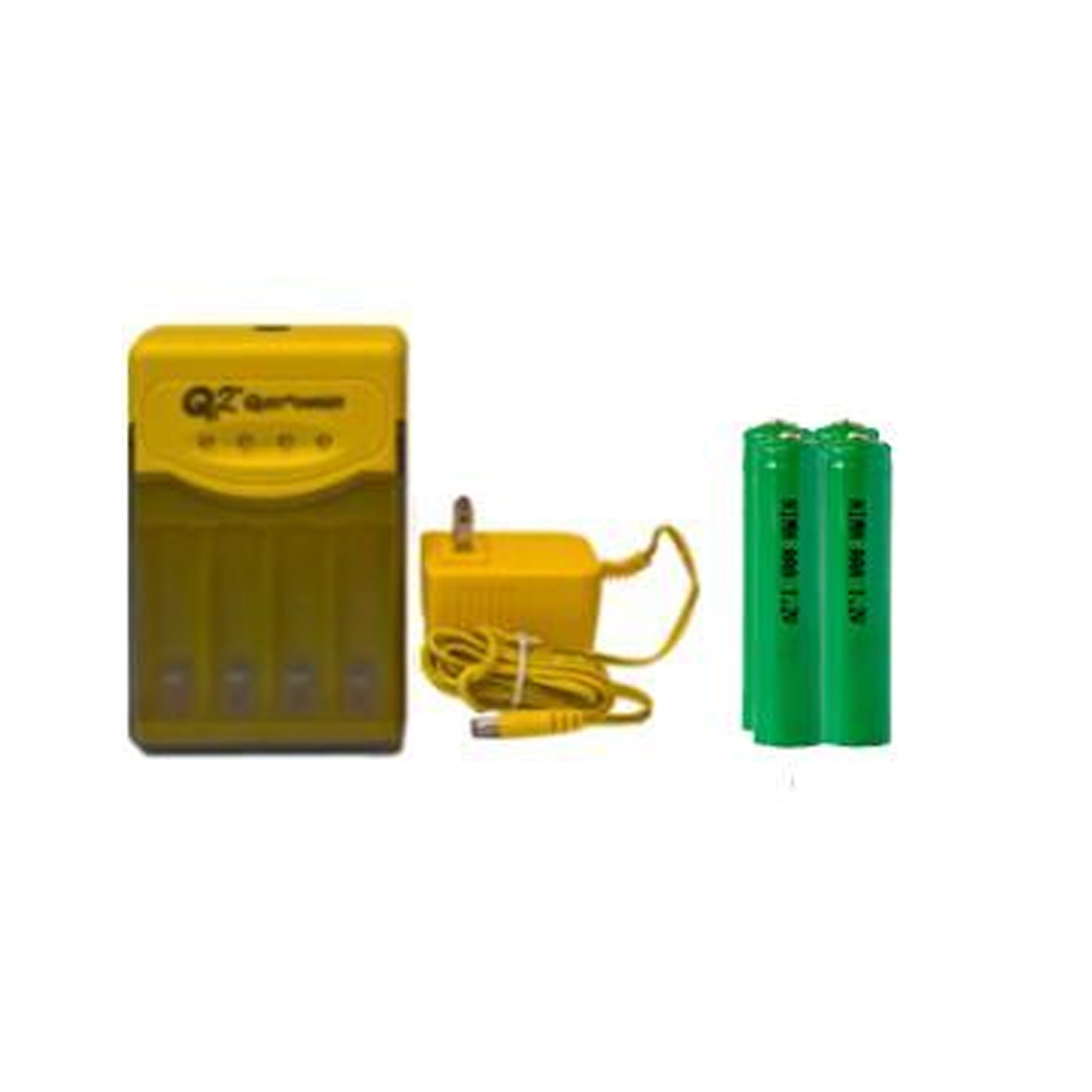 Quest Q2 Smart Charger + 4 AA NiMH Batteries (2700 mAh) - Walmart.com
