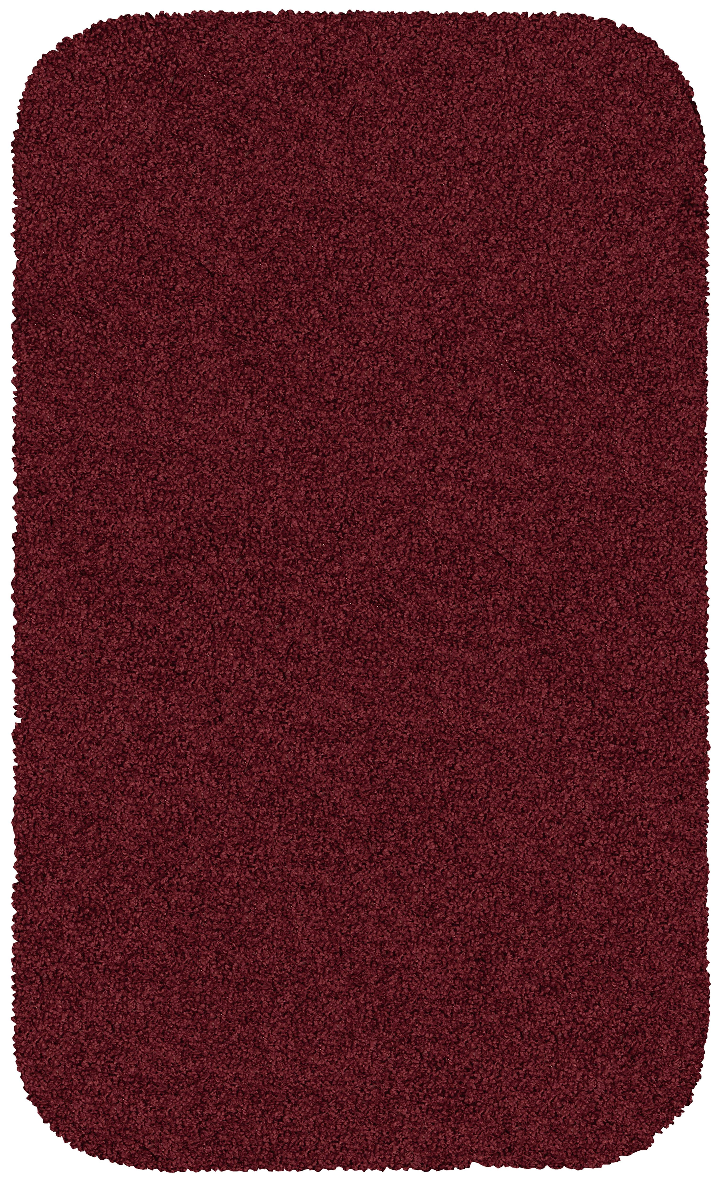 Mainstays Basic Bath Rug, Merlot, 19.5" x 32" - Walmart.com