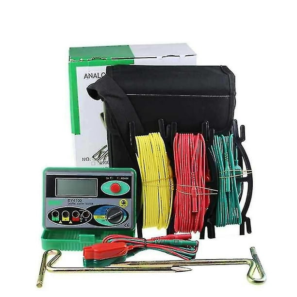 Probador de resistencia de tierra digital Medidor de tierra digital Dy4100 | Bodega Aurrera en línea