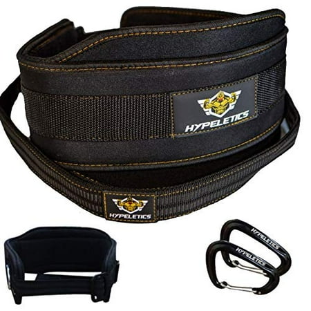 Hypeletics Weighted Dip Belt - 40 inch Strap built for Heavy weights ...
