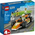 LEGO City Race Car 60322 - F1 Style Toy Set for Kids, 4+ Years, with 46 ...