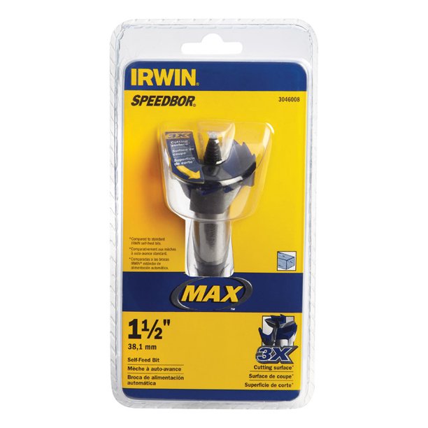 Irwin Speedbor 1-1/2 in. Dia. x 5 in. L Hardened Steel Hole Cutter 1 pc ...