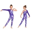 Aislor Gymnastics Unitard for Girls Skating Jumpsuit Sports Yoga Young ...