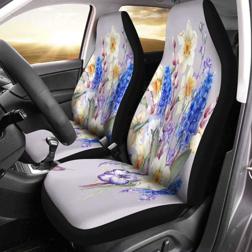 Click here for Poglip Set Of 2 Car Seat Covers Gentle Vintage Wat... prices