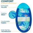 SwimWays Spring Float, Inflatable Pool Lounger with Hyper-Flate Valve ...