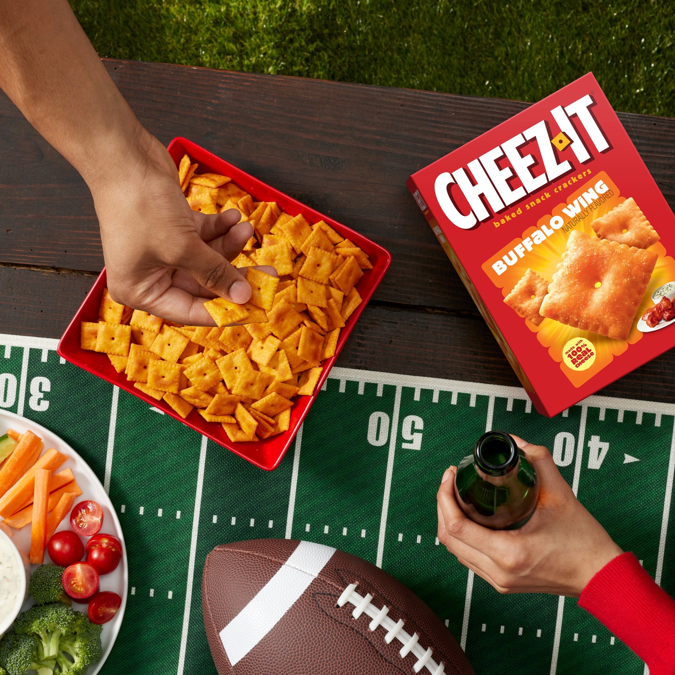 Cheez-It Buffalo Wing Cheese Crackers, Baked Snack Nepal | Ubuy