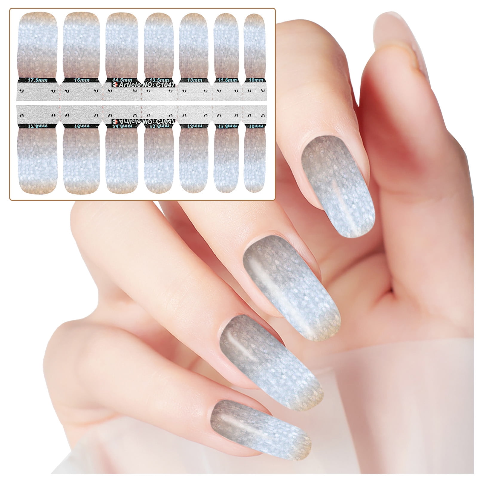 ERTUTUYI Stickers For Women Girls Sticker Nail Decal Nail Stickers ...