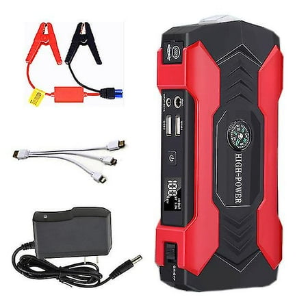 28000mah Car Jump Starter Power Bank 200-600a 12v Portable Battery Charger Auto Emergency ...