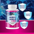 Dr. Pelican's Nerve Shield + PLUS Dietary Supplement- Supports Focus, Nerves & Immune Health- 60 ...
