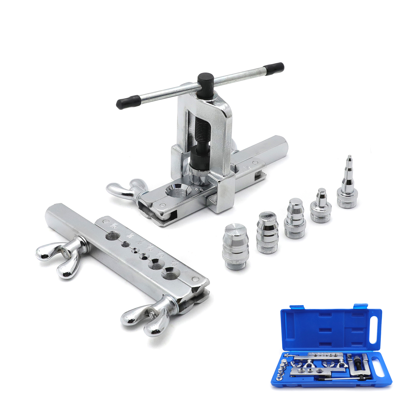 HTTMT- Professional 45 Degree Double Flaring Tool Kit Set Water Gas ...