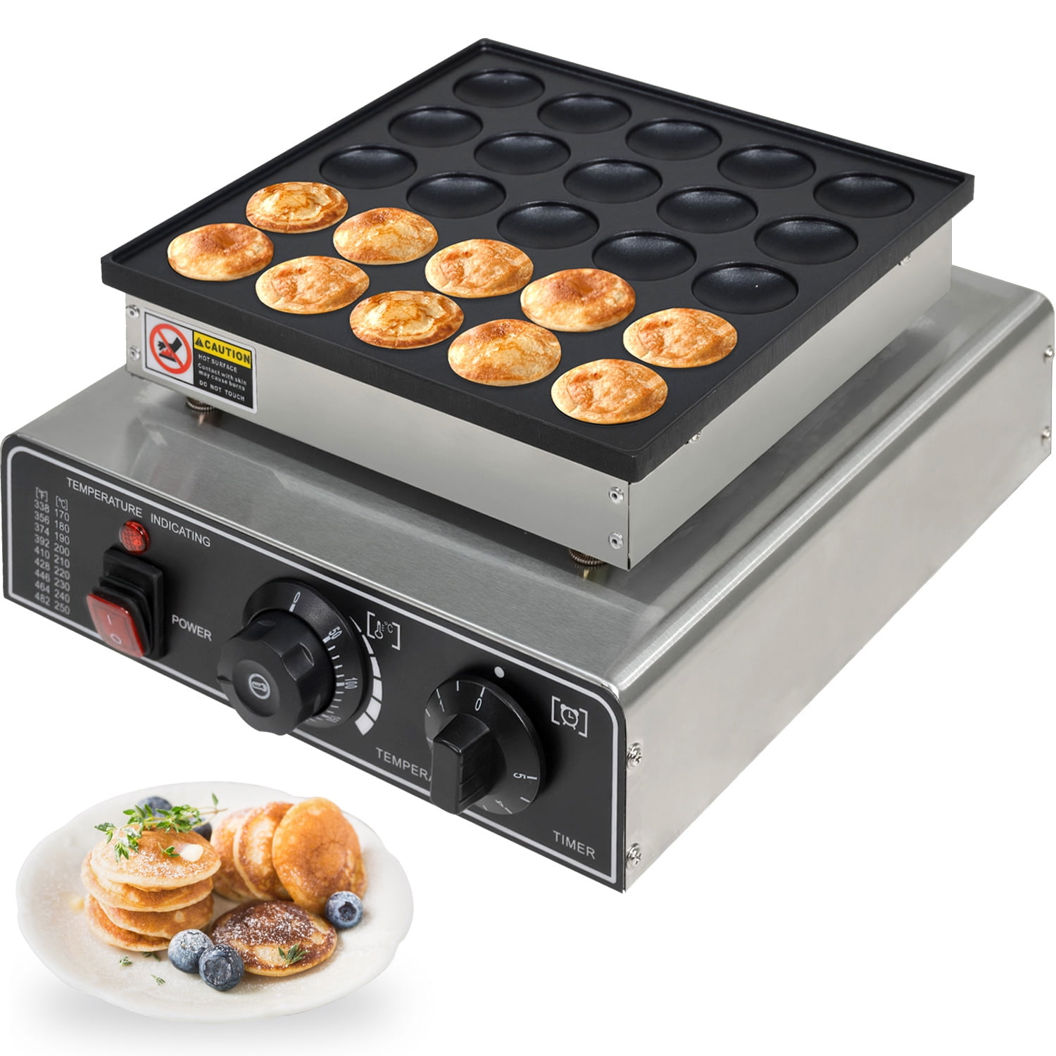 Máquina Mini Pan Cakes Electrica Industrial Gutstark Home 25 Pzs ...