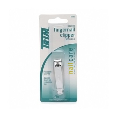 Trim Deluxe Nail Care, Fingernail Clipper With File - 1 Ea, 2 Pack ...