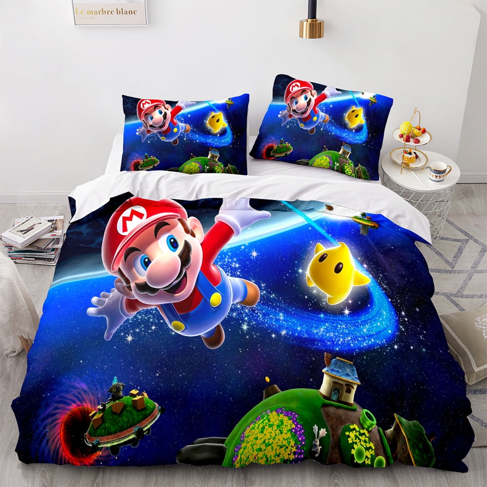 Click here for Mario Quilt Cover Three-Piece  3d Printing  Suitab... prices