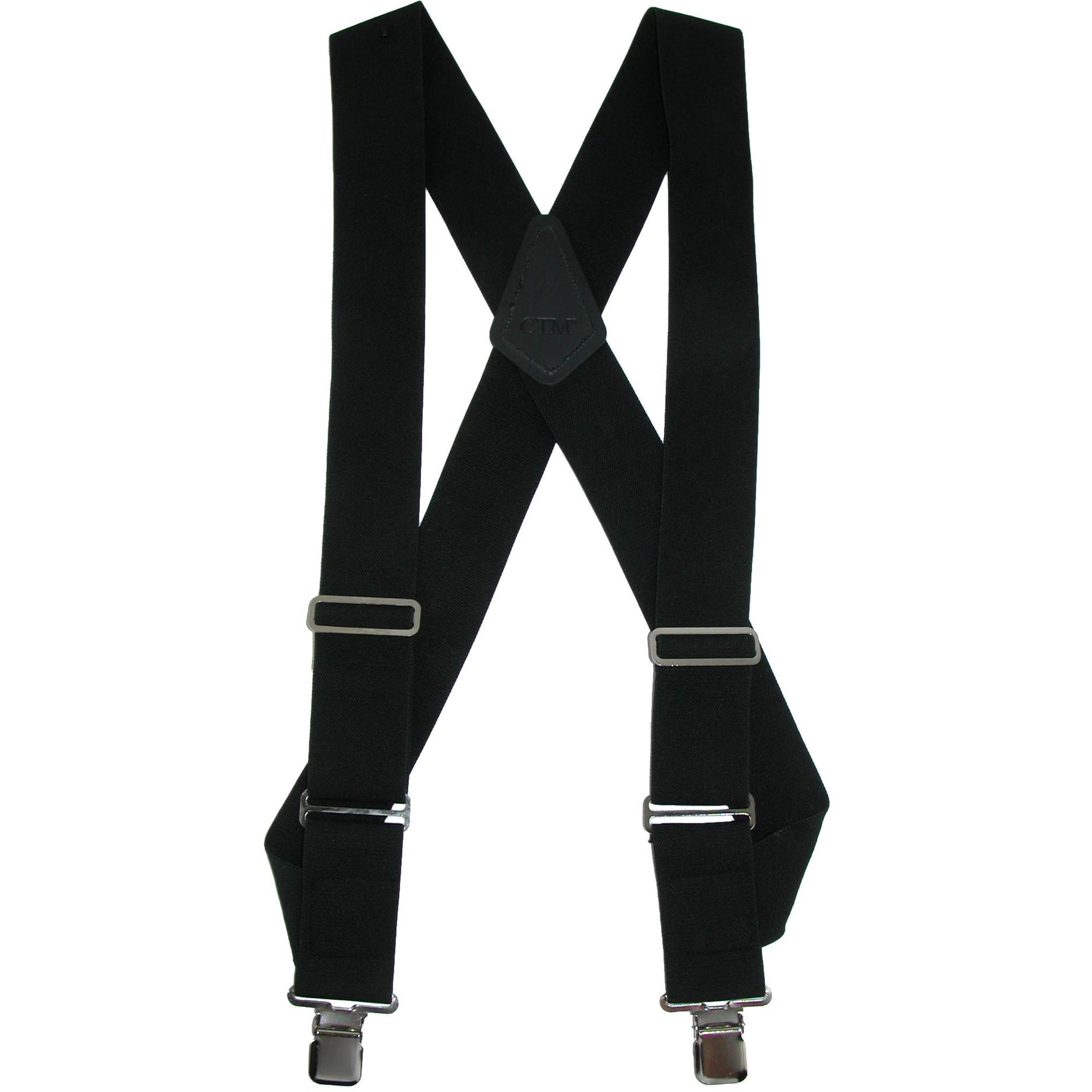 Click here for Ctm Elastic Basic Trucker Side Clip Suspender (Men... prices