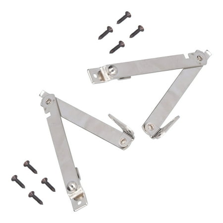 Lid Support Hinge Lift Up Strut 2 Set Folding Support Hinges Lid Lift ...
