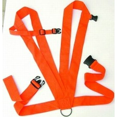 Allen Dual Harness Deer Drag with Rope, Blaze Orange - Walmart.ca