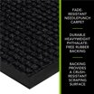 Apache Mills 905125 Heavy-Duty Scrubber Entrance Mat, 36 x 72 in ...
