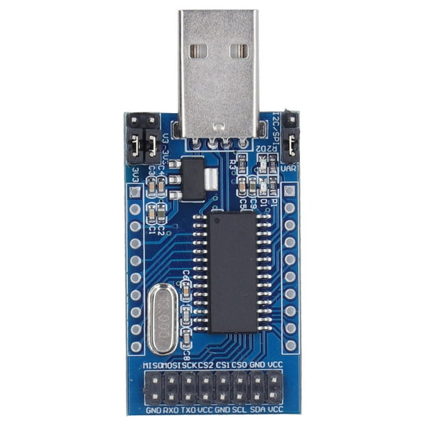 USB Port Converter Module, USB Serial Port Adapter 3.3V 5V CH341A Chip ...