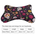 2pie Car Bone Pillow With Memory Cotton Pillow Core Removable Full ...