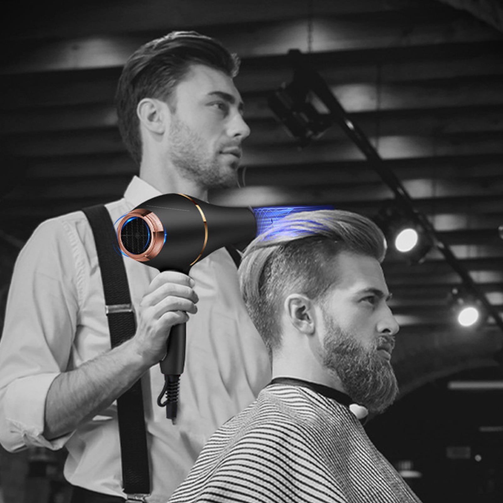 Click here for Staron Hair Dryer With Hot Wind Comb For Home Unde... prices