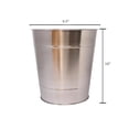 2 Gal Stainless Steel Bathroom Wastebasket – Durable, Rust-Resistant ...