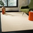 SAFAVIEH Natural Fiber Clarissa Solid Sisal Runner Rug, Ivory/Light ...