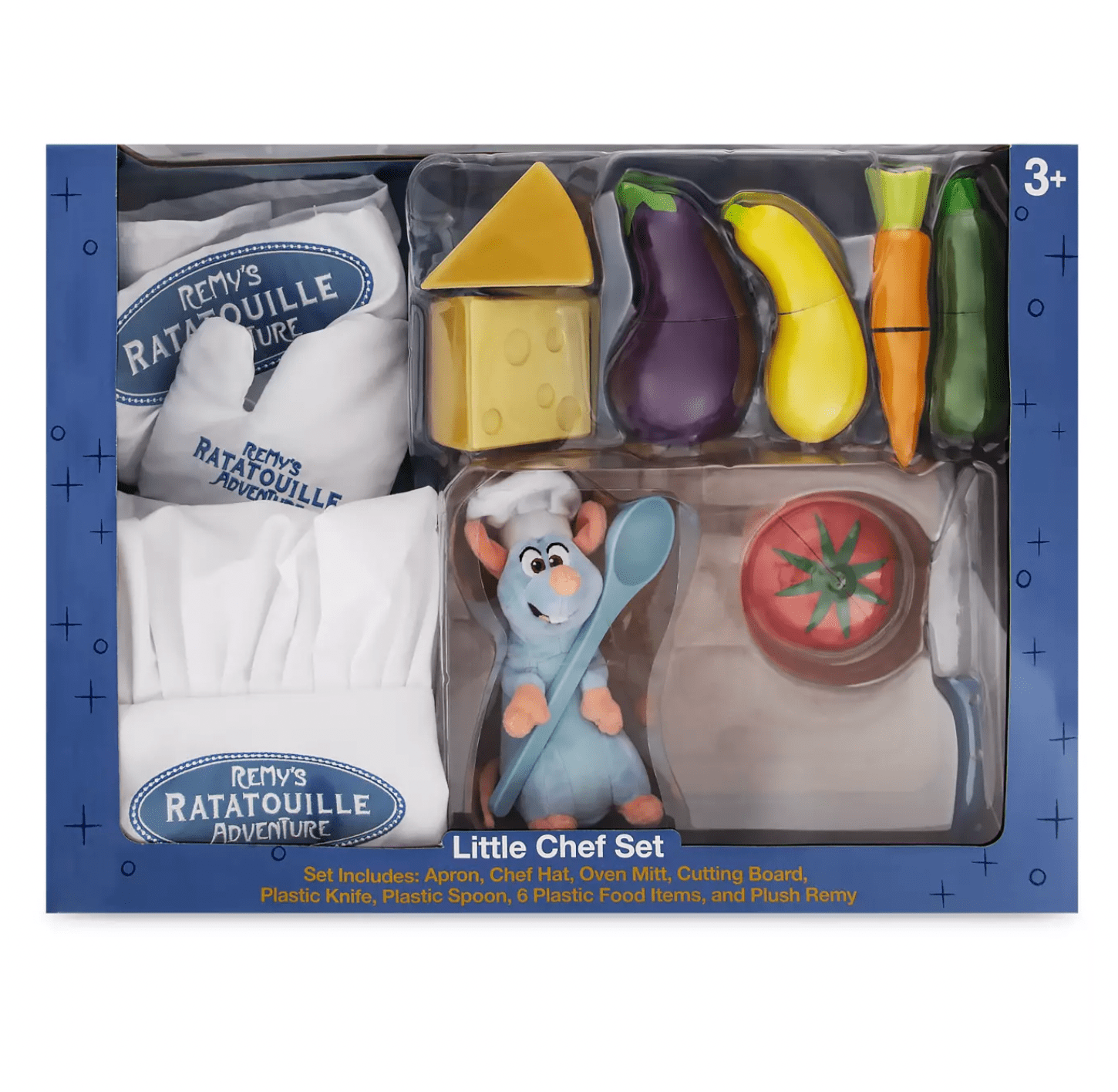 Disney Parks Remy's Ratatouille Adventure Little Chef Set with Apron ...