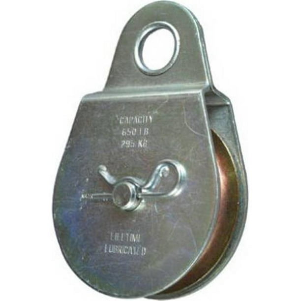 Fixed Eye Steel Pulley, Zinc Finish, 3-In. - Walmart.com - Walmart.com