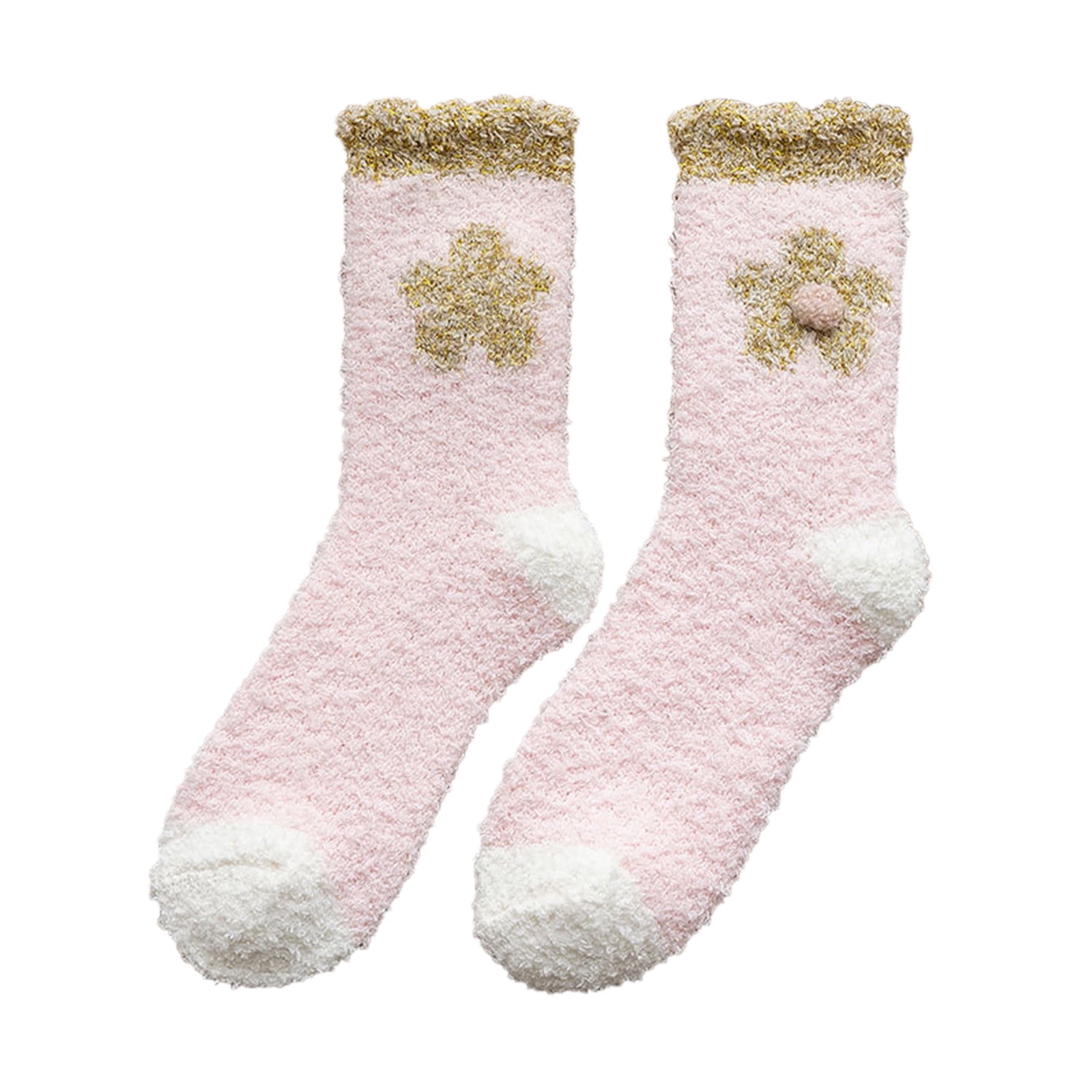 Click here for Xiaquj Thermal Socks For Womens Coral Socks Stripe... prices