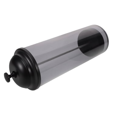 Youngever Straw Dispenser, Plastic Straw Holder with Lid, Drinking ...