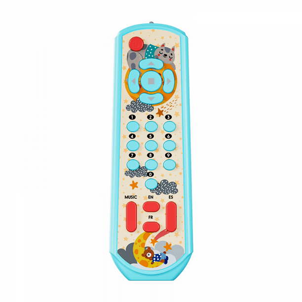 Infant Tv Simulation Remote Control Children's Music English Learning ...