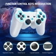Wireless PS3 Controller with Double Shock & Motion Sensor, Bluetooth ...