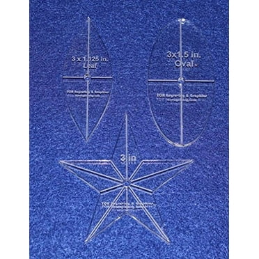 Perfect Patchwork Template Set D, Bonus Complement Set, Package of Eight - Walmart.com