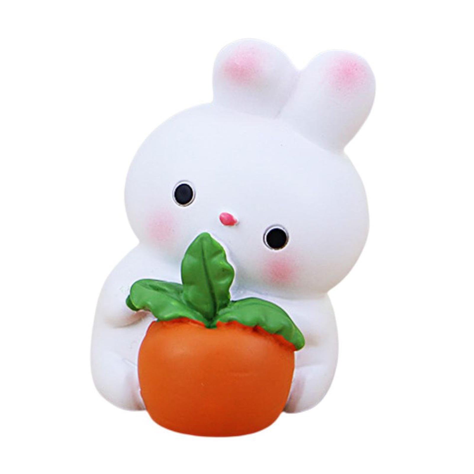 Farfi Car Dashboard Ornament Cartoon Design Kawaii Animal Resin Flower ...