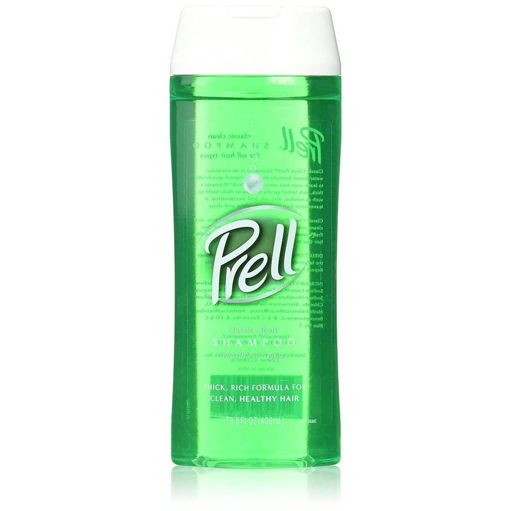 Prell Shampoo, Classic Clean 13.50 oz (PACK OF 5) - Walmart.com ...