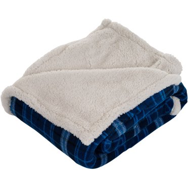 Better Homes & Gardens Oversized Velvet Plush Throw Blanket, 50" x 70 ...