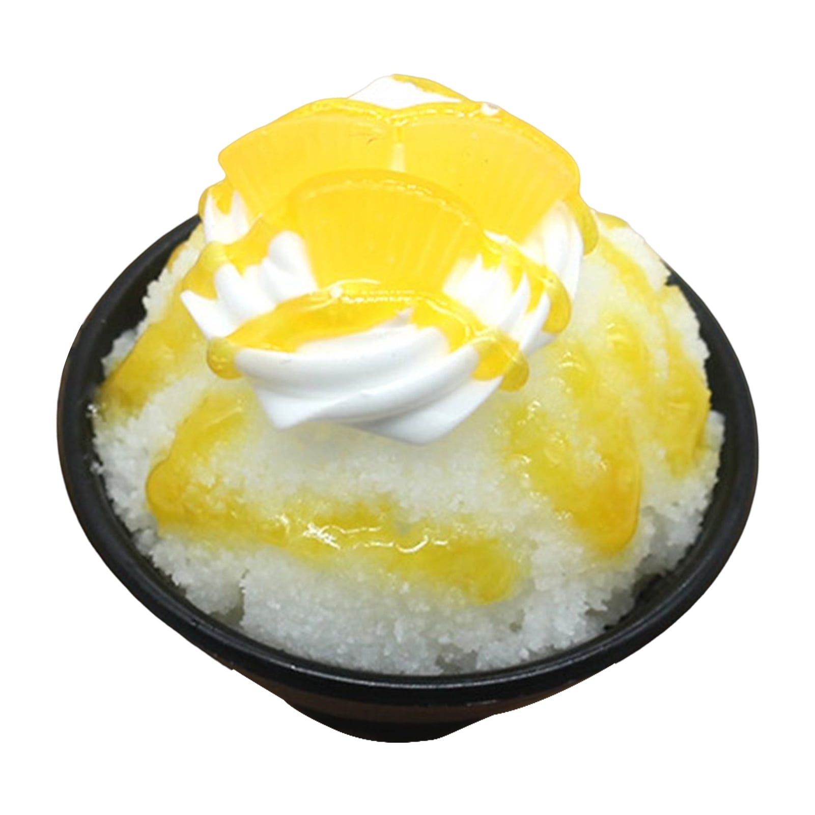 Skindy Ornamental Mini Dollhouse Ice Cream - Realistic PVC Ice Cream ...