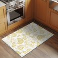 Area Rug 2x3ft Retro Farm Flowers Pattern Area Rugs Washable Low Pile ...