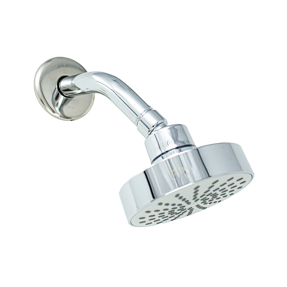 Regadera ABS DICA Lujo Elegante Cromada con Brazo y Chapetón 4541 ...