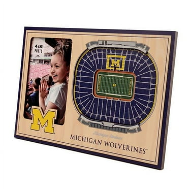 University of Michigan 8.5x 11 Gold Embossed Diploma Frame with Campus ...