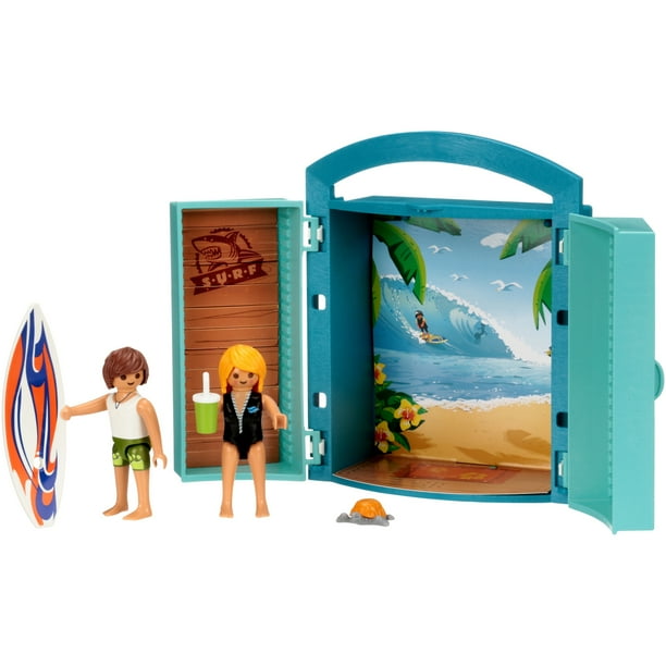 PLAYMOBIL Surf Shop Play Box - Walmart.com - Walmart.com