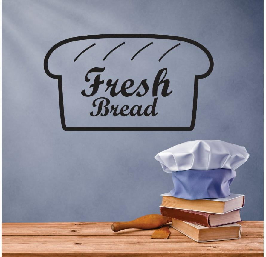 Custom Decals Fresh Bread Image Quote 16x24 Inches - Walmart.com