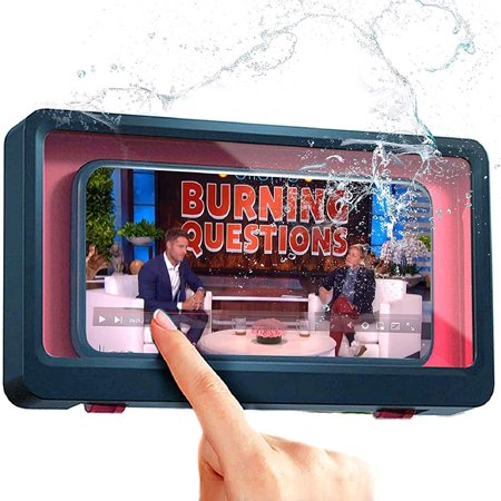 Wall Mounted Phone CASE,Shower Phone Mount,Anti Fog and Waterproof ...