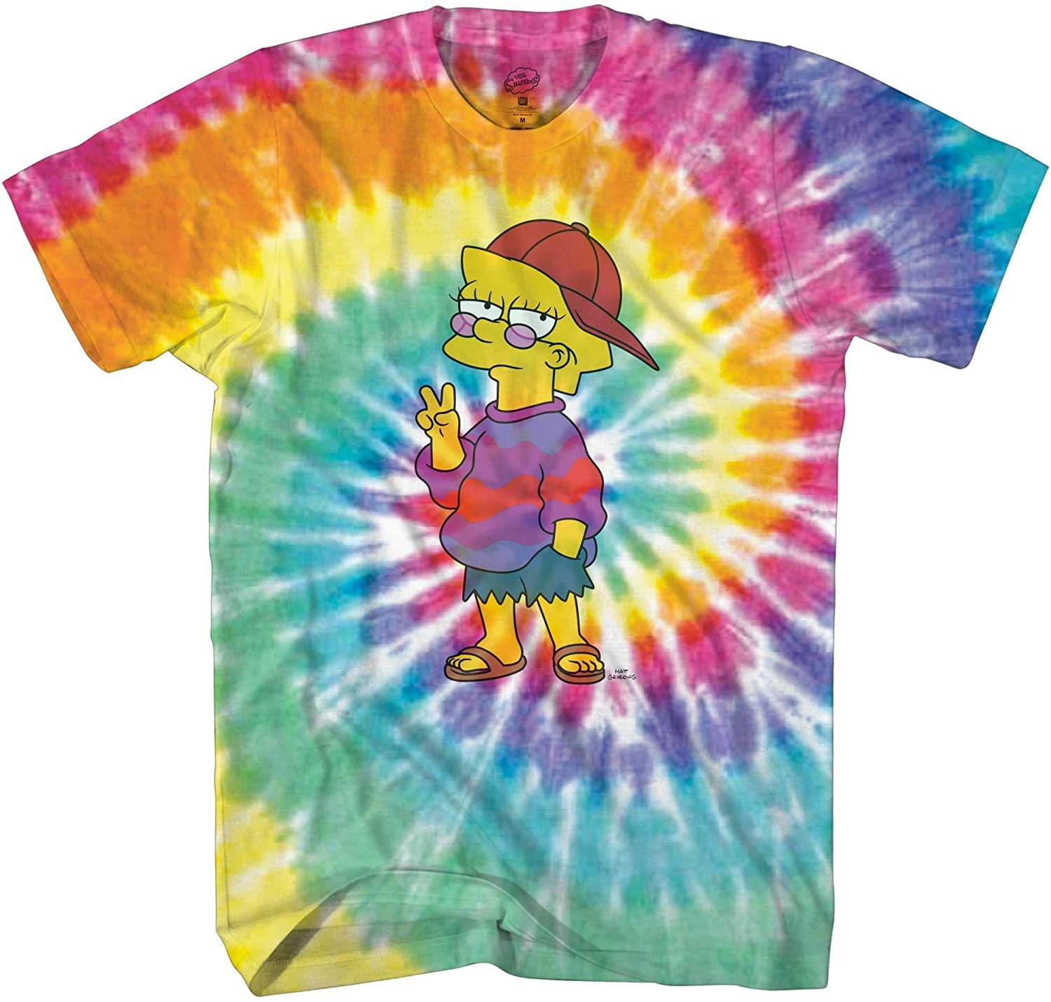 The Simpsons Mens' Krusty The Clown Shirt Krusty Burger Logo Tee ...