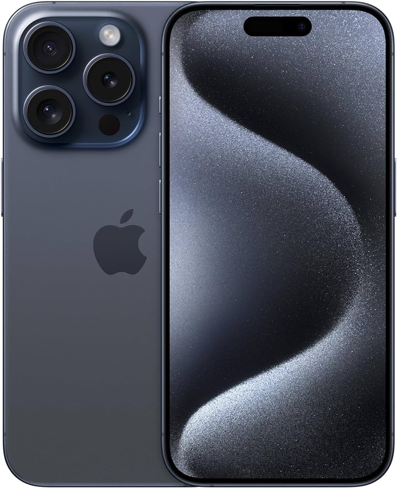 Apple iPhone 15 Pro 128GB Azul Reacondicionado Grado A | Walmart en línea
