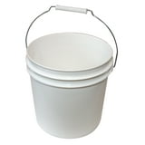 Argee 2 Gallon White Bucket, 10-Pack - Walmart.com